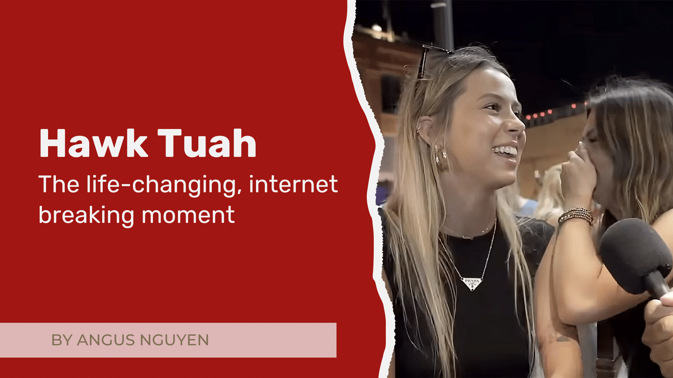 Hailey Welch's Viral "Hawk Tuah" Moment